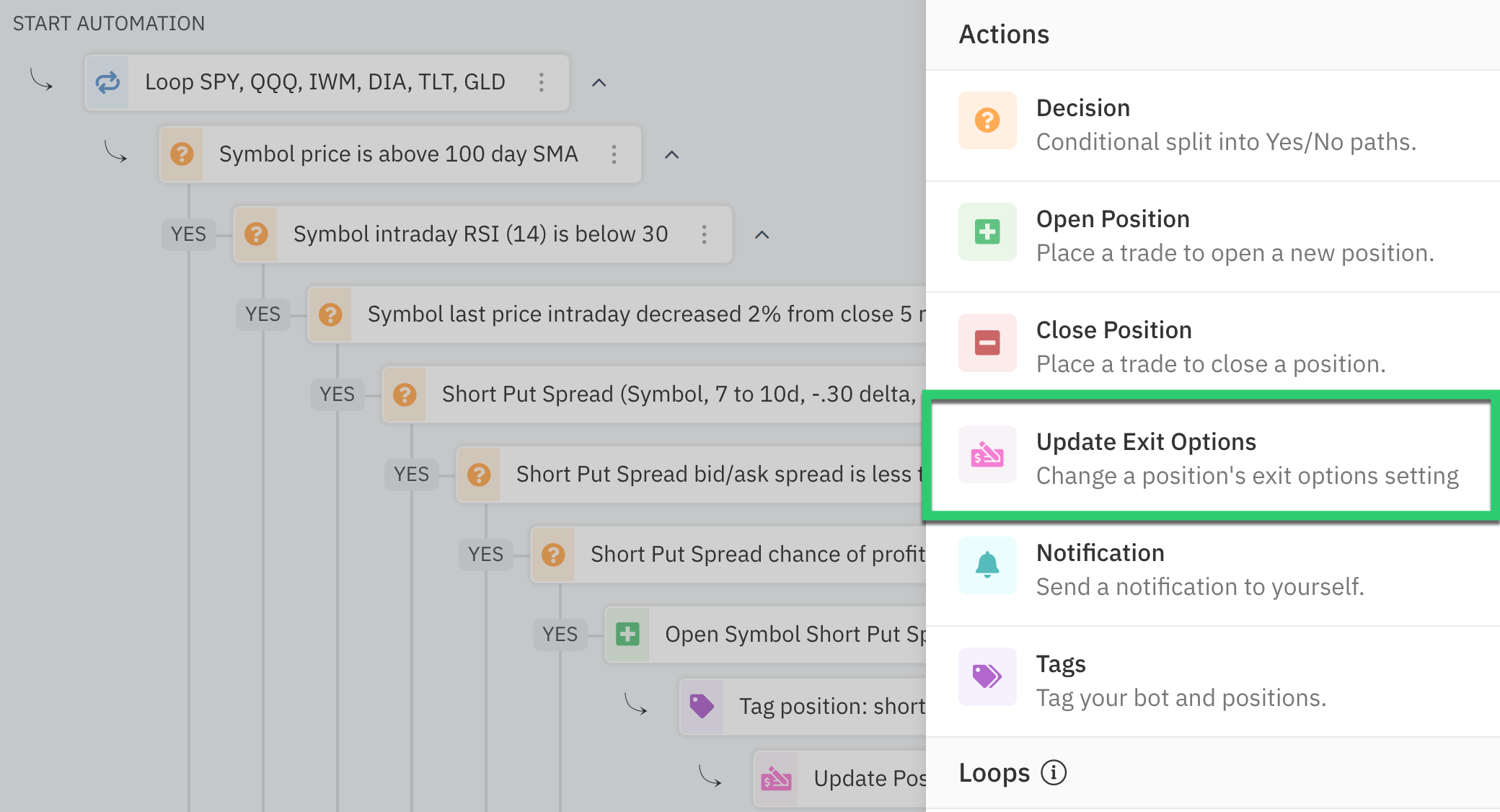 1-Min Trailing Stops Added to Exit Options | Option Alpha 1-Min Trailing Stops Added to Exit Options | Option Alpha
